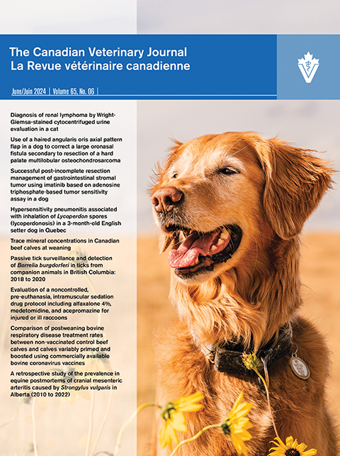 The Canadian Veterinary Journal | Canadian Veterinary Medical Association