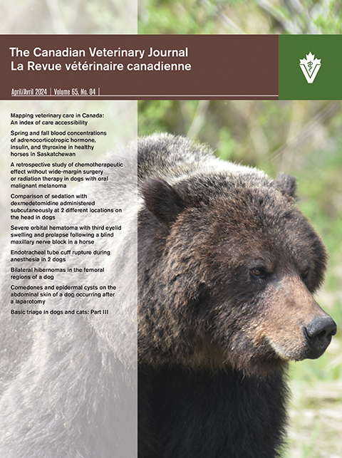 The Canadian Veterinary Journal | Canadian Veterinary Medical Association