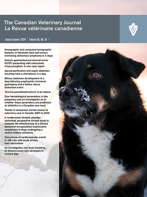 The Canadian Veterinary Journal | Canadian Veterinary Medical Association