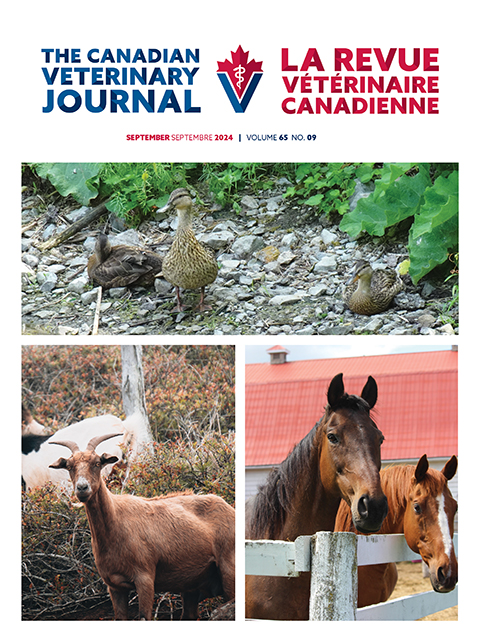 The Canadian Veterinary Journal | Canadian Veterinary Medical Association