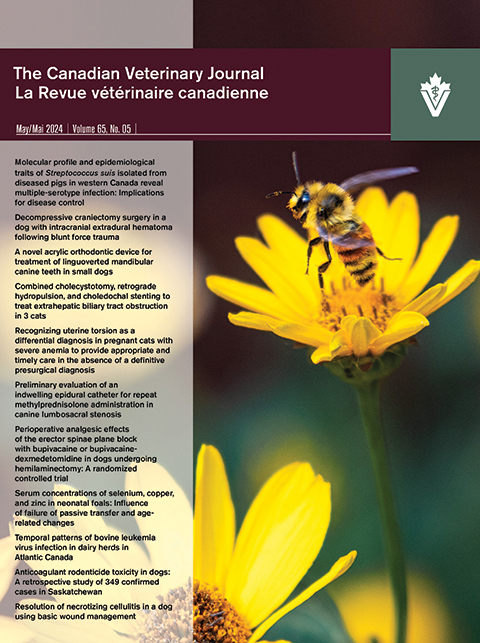 The Canadian Veterinary Journal | Canadian Veterinary Medical Association